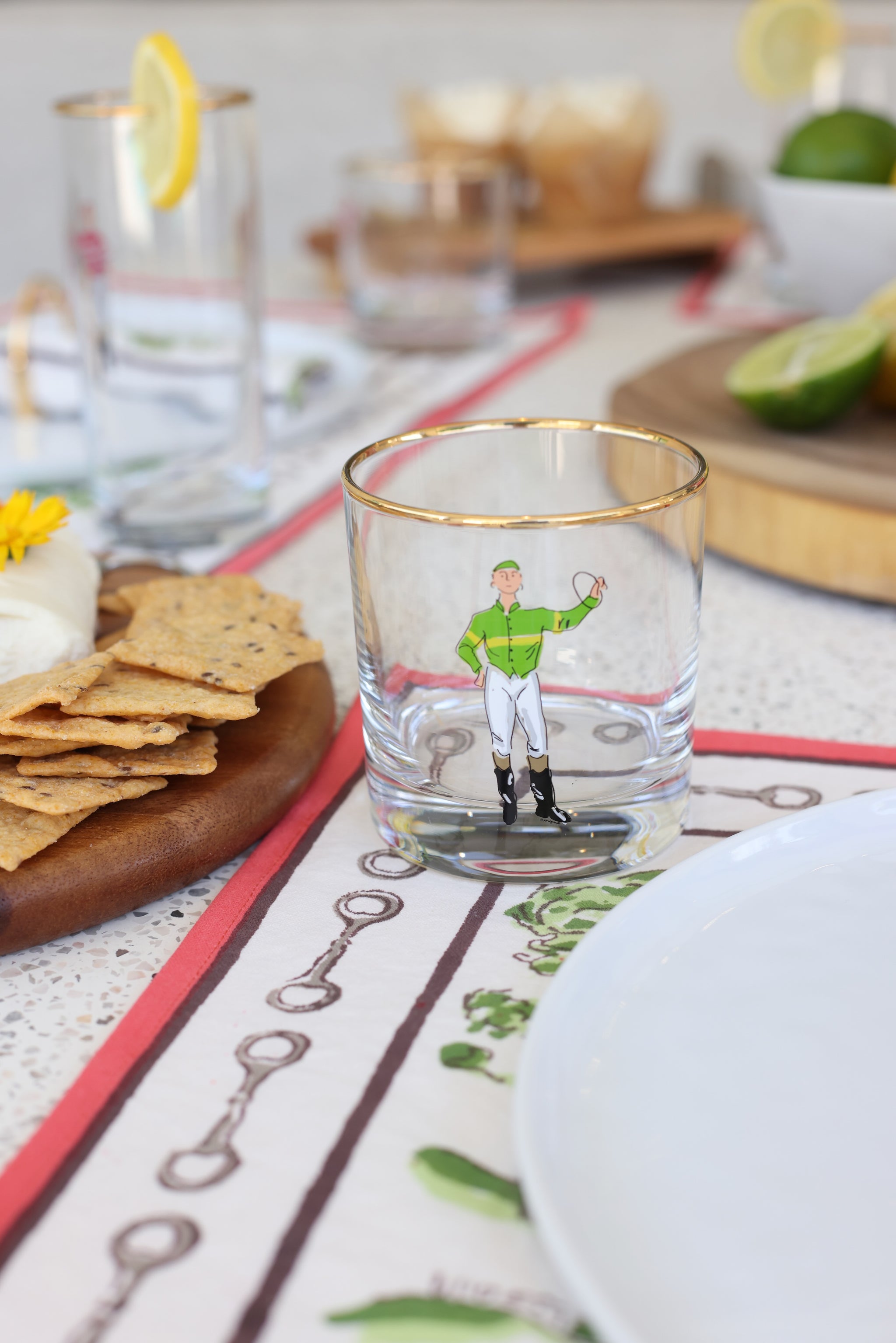 Jockey Short Drinking Glass Set