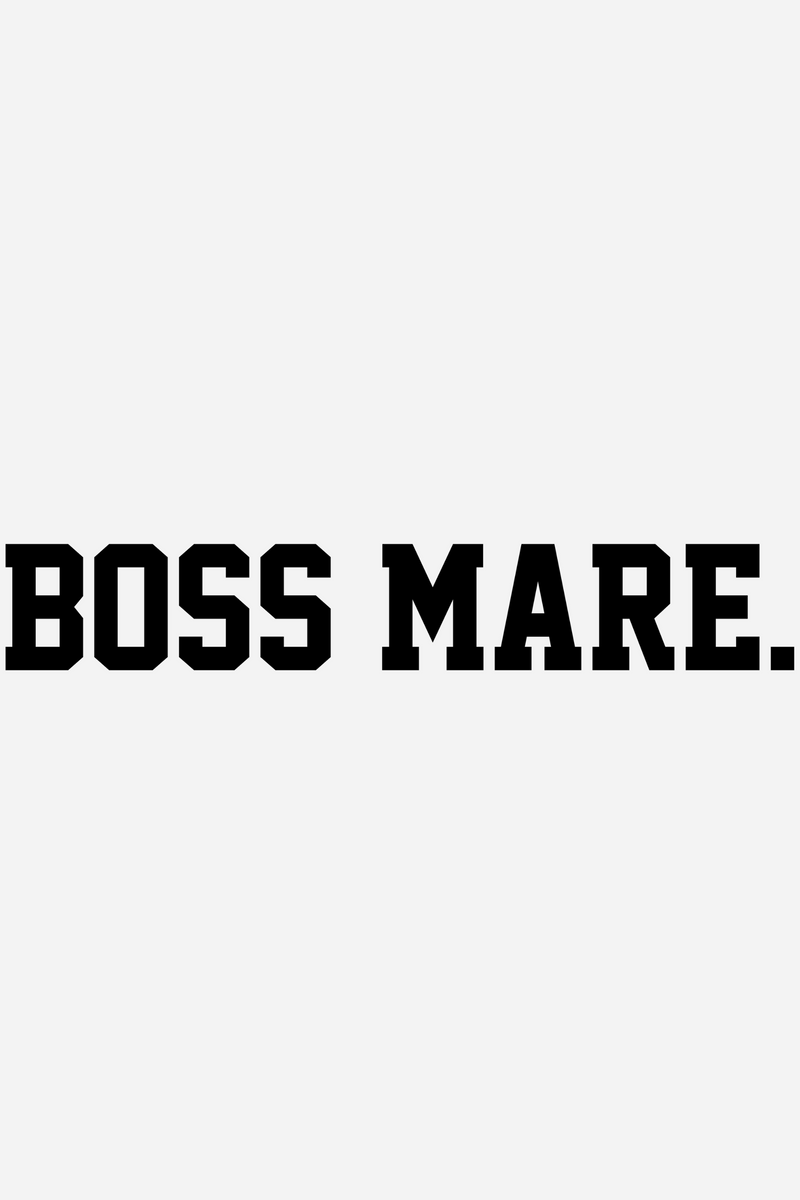 Boss Mare Sticker – Stylish Equestrian